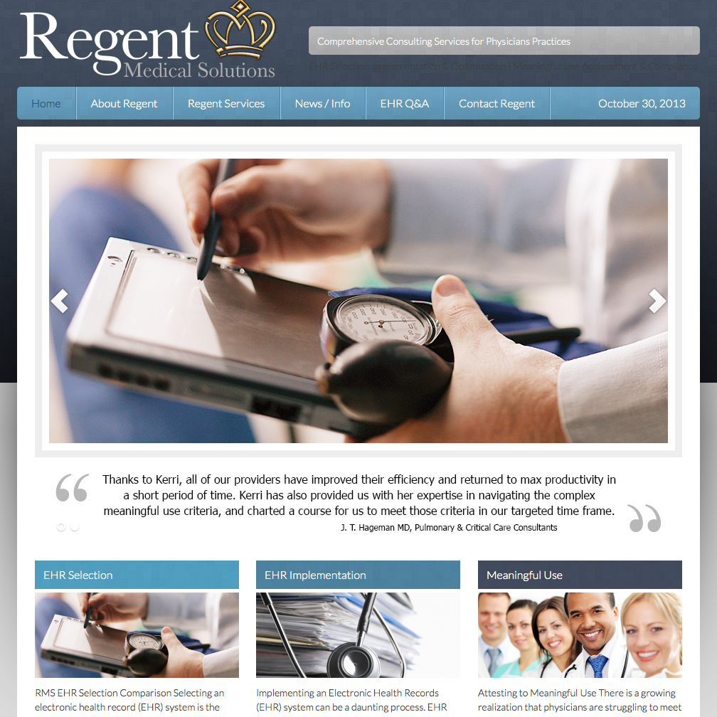Regent Medical Solutions | Diverse Business Systems
